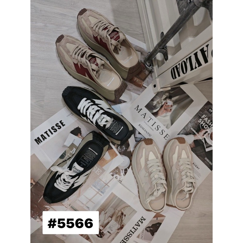 小茶花 半拖（紅/黑/杏） 版型偏小 尺寸36-42 #5566-38 預購 | 蝦皮購物