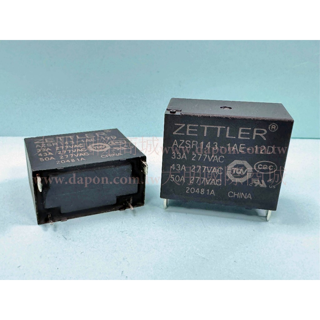 【大朋電子】【現貨/含稅】ZETTLER AZSR143-1AE-12D 繼電器RELAY | 蝦皮購物