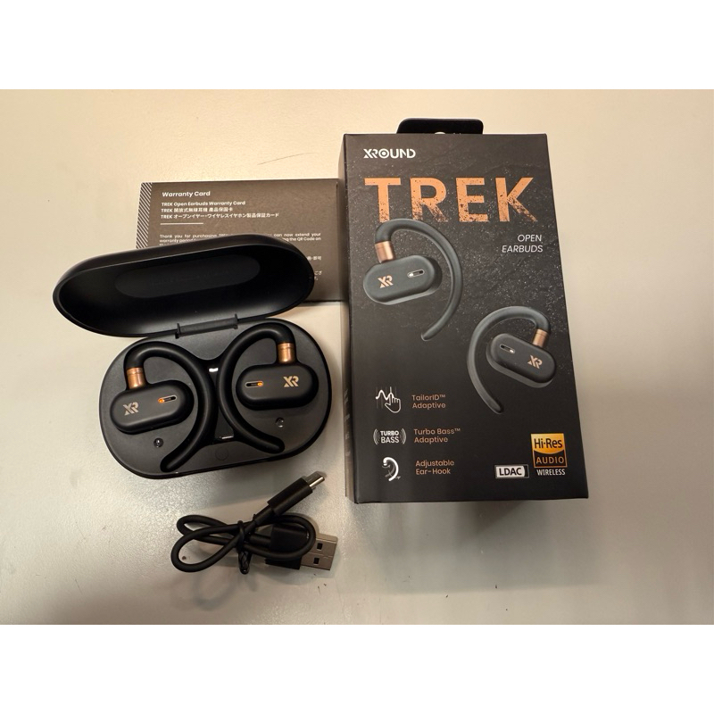 XROUND TREK 自適應開放式耳機 (九成新，保固中） | 蝦皮購物