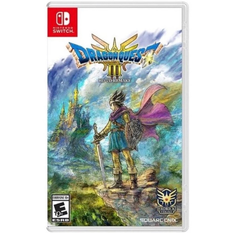 [喬妹の電玩」NS SWITCH 勇者鬥惡龍3 HD2D DQ3 二手（僅試玩） | 蝦皮購物