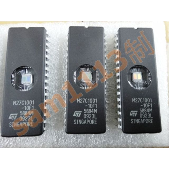 113記憶 M27C1001 -10F1 DIP-32 直插 1M STM 開天窗 紫外線清除 UV EPROM >5個 | 蝦皮購物