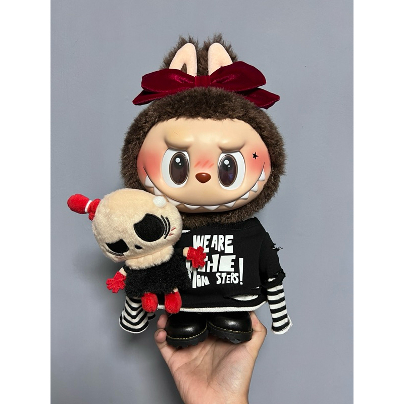 Labubu 糖膠毛絨公仔 情人節 泡泡瑪特 Popmart 拉布布 Catch Me Like Me 公仔 蝦皮購物