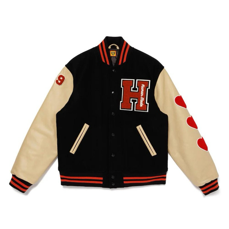 24AW HUMAN MADE VARSITY JACKET 全新正品 | 蝦皮購物