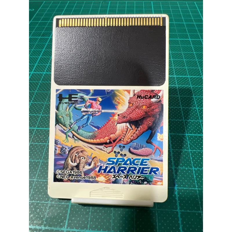 激動的巨人 二手現貨 PCE PC Engine GT Hu卡 太空哈利 SPACE HARRIER 日版裸卡 如圖 | 蝦皮購物