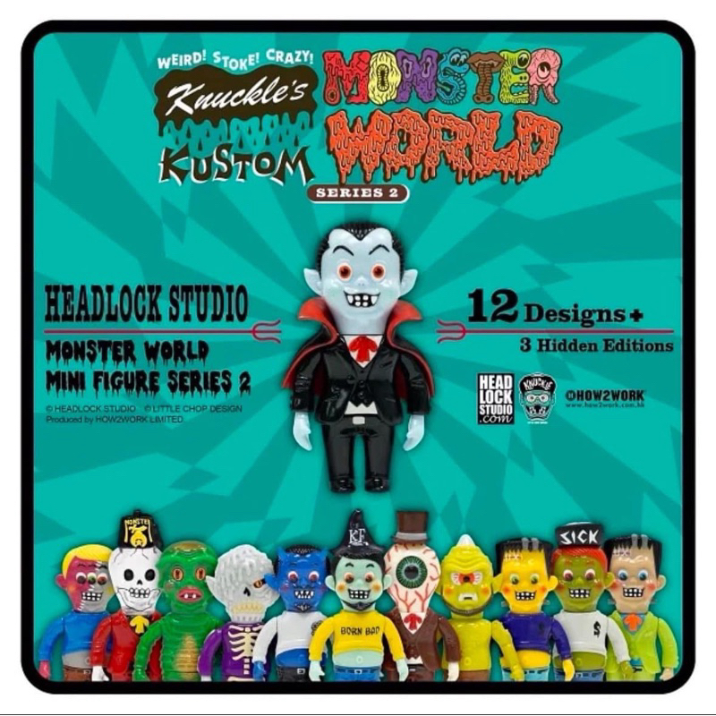 （單盒全新未拆）headlock studio 二代盲盒 盲盒 單盒 headlockstudio Knuckle | 蝦皮購物