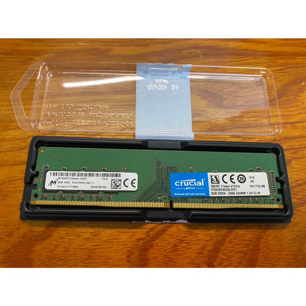 【蝦皮最低價】美光 Crucial DDR4 2666 8G CT8G4DFS8266.8FE1 終身保固 | 蝦皮購物