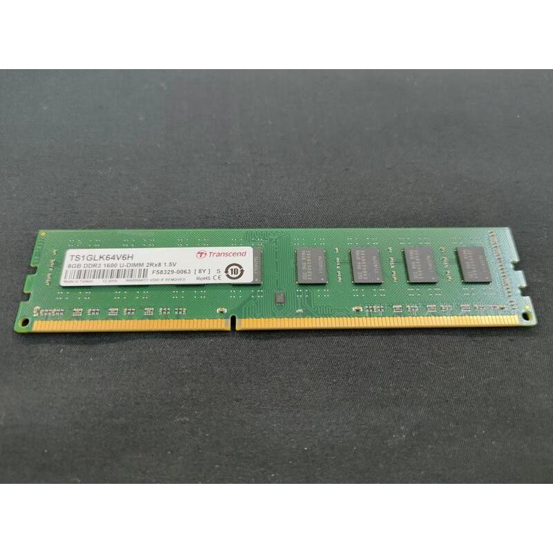 終身保固 創見 Transcend DDR3 8G 8GB 1600 12800 雙面 桌電 記憶體 | 蝦皮購物
