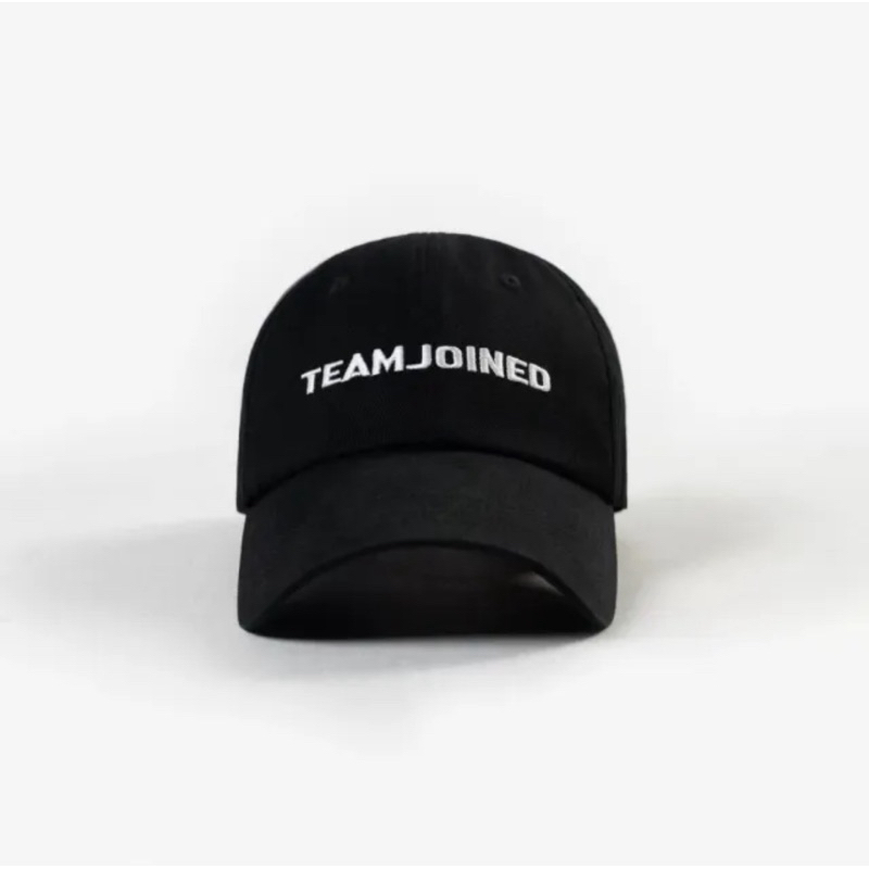 TeamJoined Joined 經典刺繡老帽(黑色刺繡老帽 透氣休閒帽 棉質帽子 魔鬼氈帽 運動帽 老帽款式) | 蝦皮購物
