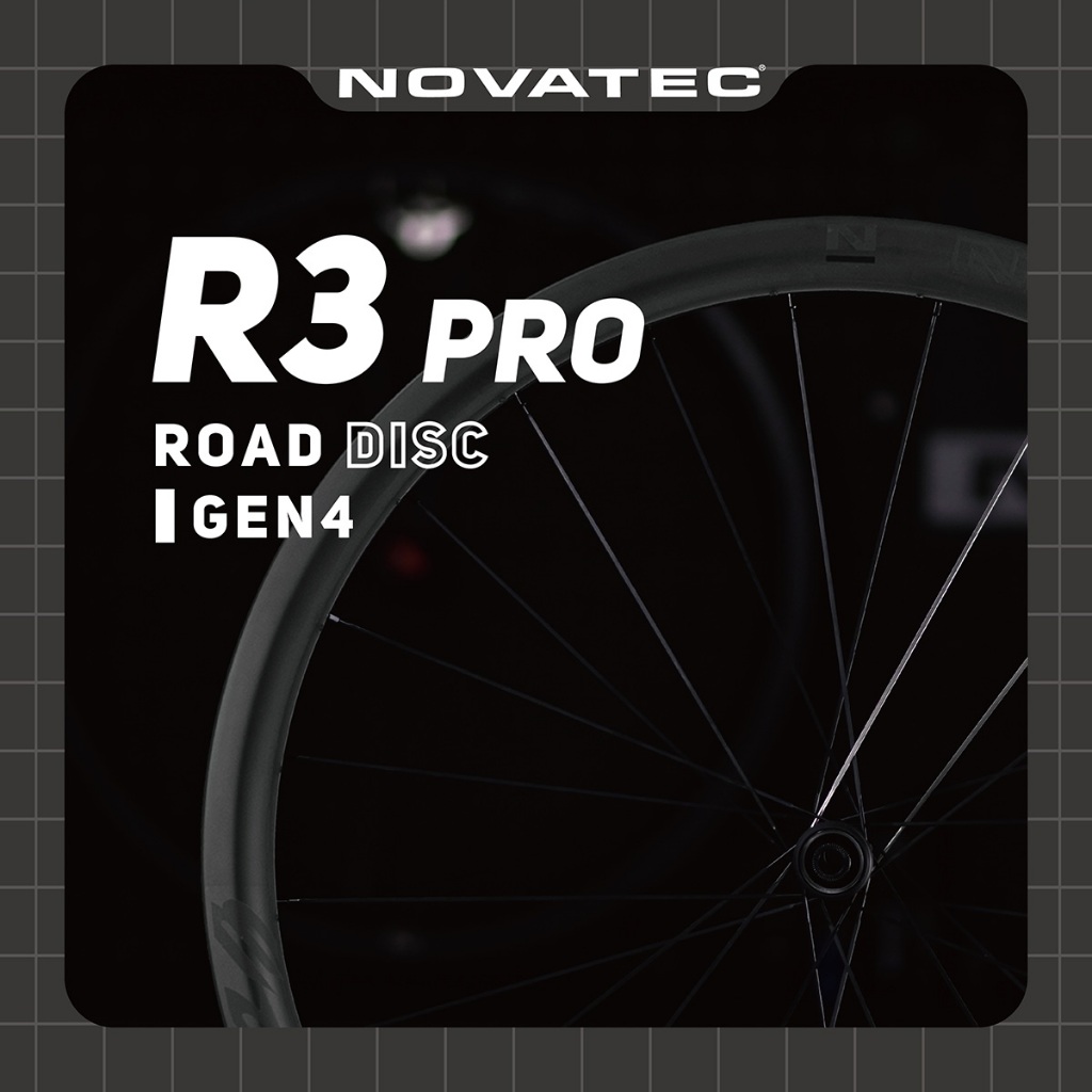 NOVATEC R3 PRO 碳纖維公路車碟煞輪組 - GEN 4 | 蝦皮購物