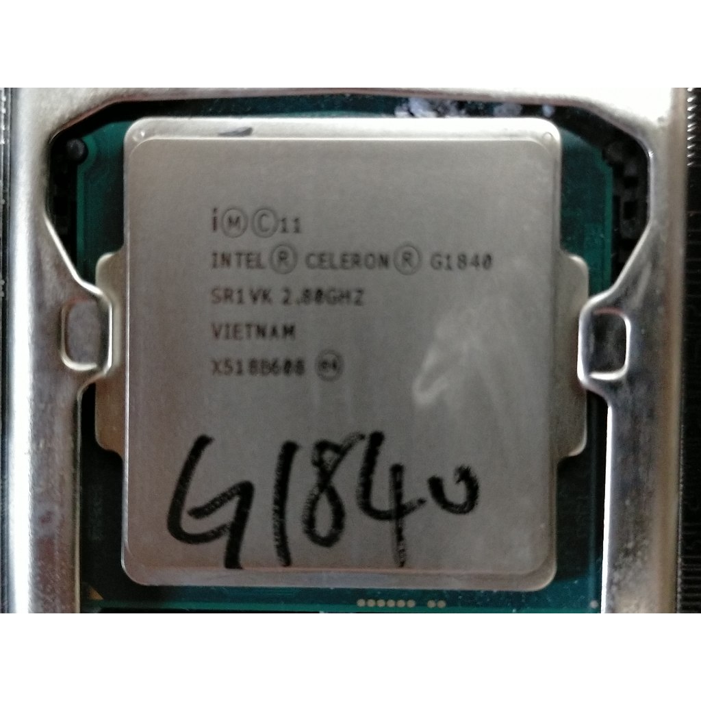 C. 1150CPU-Intel Celeron G1840 雙核心/2.8G/2M 64 位元與 32 直購價50 | 蝦皮購物