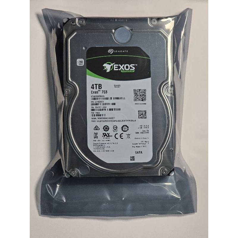SEAGATE 希捷 4TB EXOS 7E8 企業級 二手良品 3.5吋 | 蝦皮購物