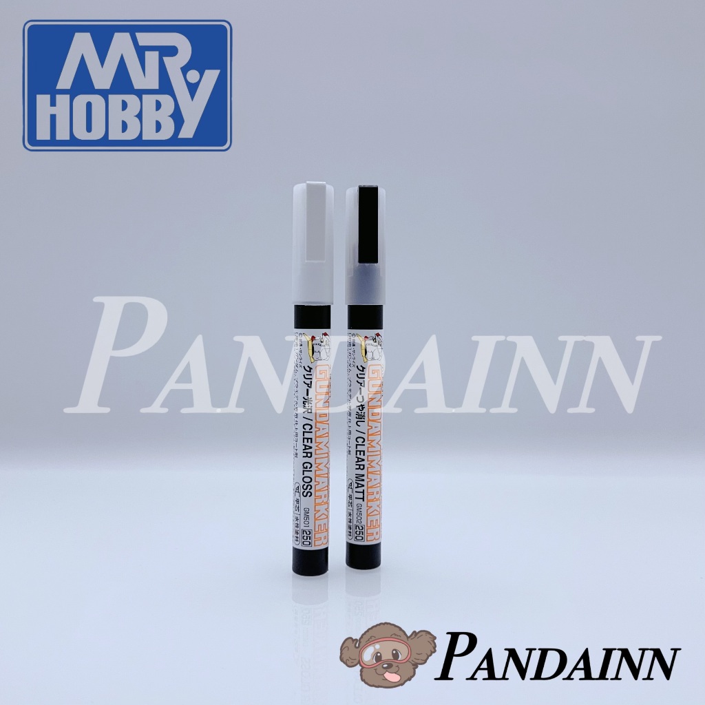 (Panadinn) GSI 郡氏 Mr.Hobby GM501 GM502 水性鋼彈麥克筆 馬克筆 透明消光 透明亮光 | 蝦皮購物