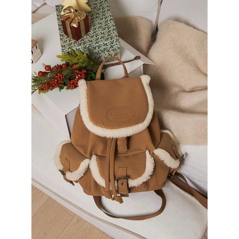 📌 預購韓國代購LOTSYOU Nostalgia chubby Backpack 後背包縮口 📌 預購韓國代購LOTSYOU Nostalgia chubby Backpack 後背包縮口