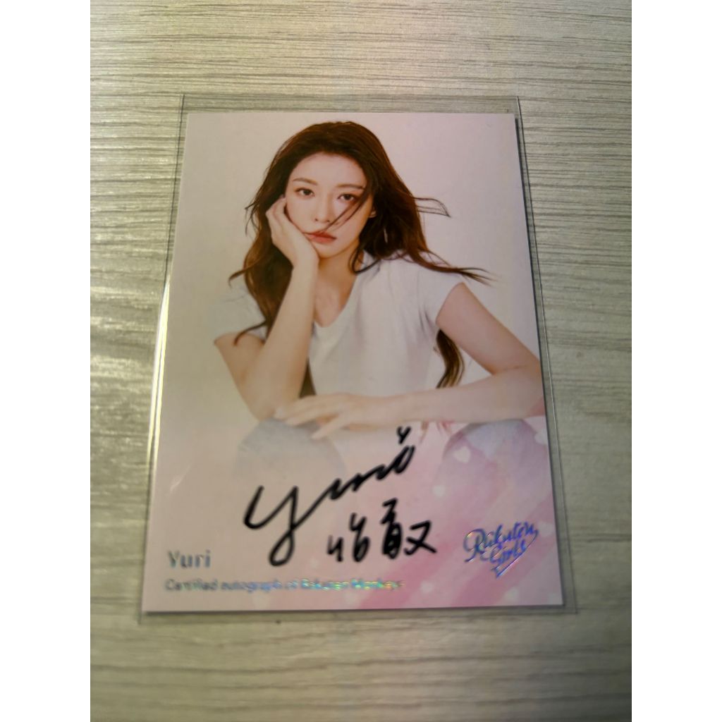 [Yuri] 2024 Rakuten girls 樂天女孩 私服簽 限量10張 | 蝦皮購物