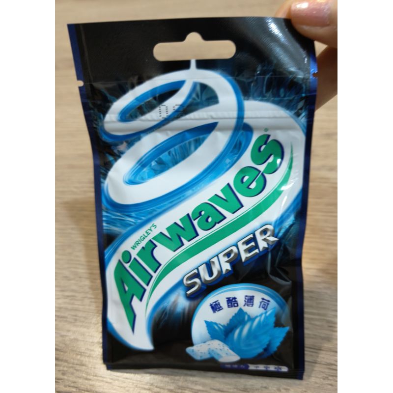 Airwaves 口香糖 極酷嗆涼 無糖口香糖 極酷薄荷口味 28g (有效日期: 2025.09.13) | 蝦皮購物