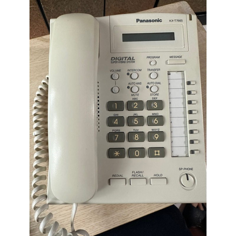 panasonic 國際牌 KX-T7665 已整理並熱機測試正常才賣 | 蝦皮購物