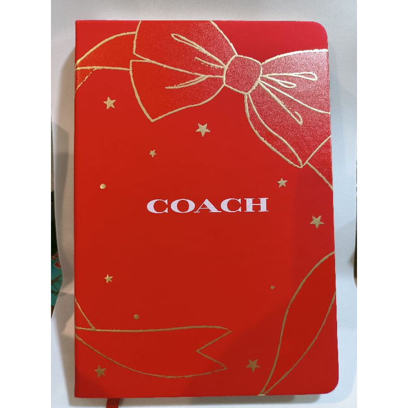 全新現貨/ COACH 筆記本 記事本 GWP 聯名筆記本 | 蝦皮購物