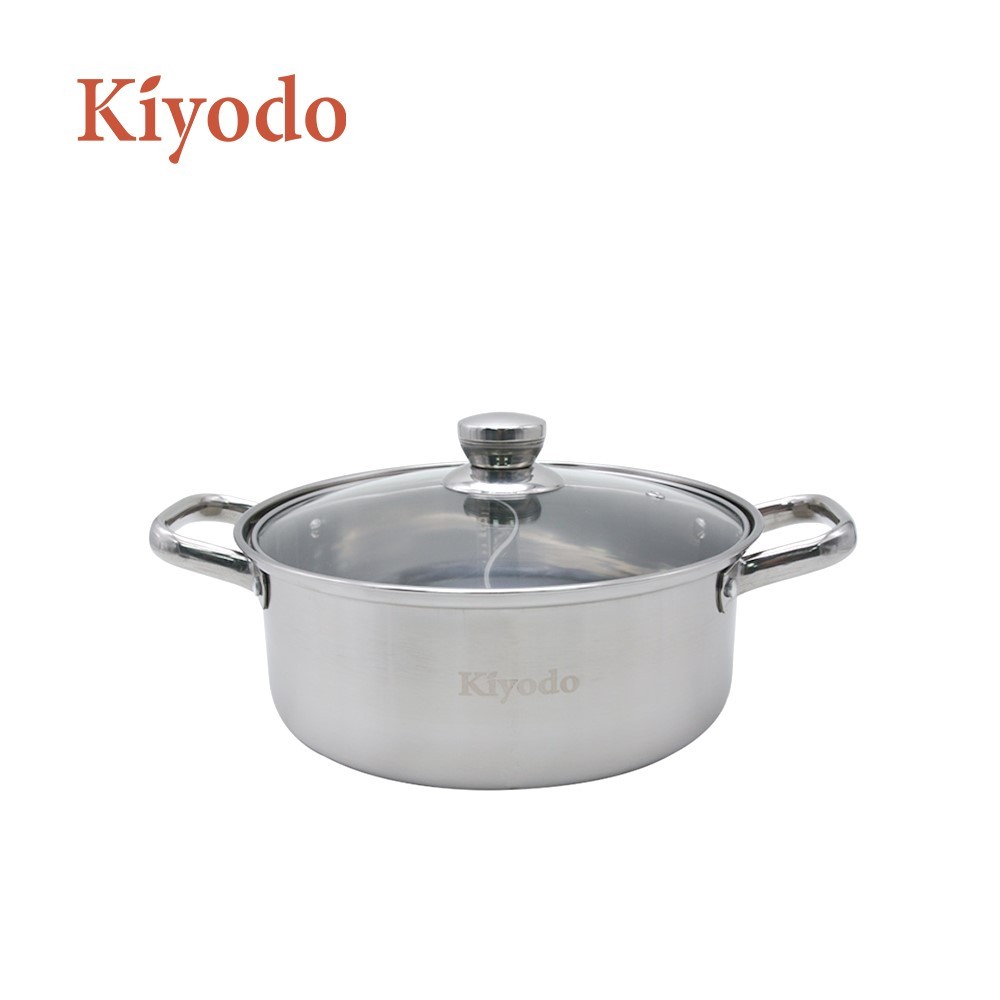 Kiyodo不鏽鋼鴛鴦鍋24cm-複底 | 蝦皮購物