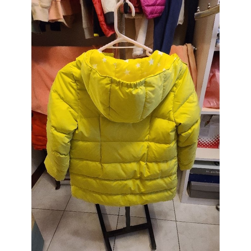 二手羽絨外套Lativ 130 兒童半長連帽外套 | 蝦皮購物