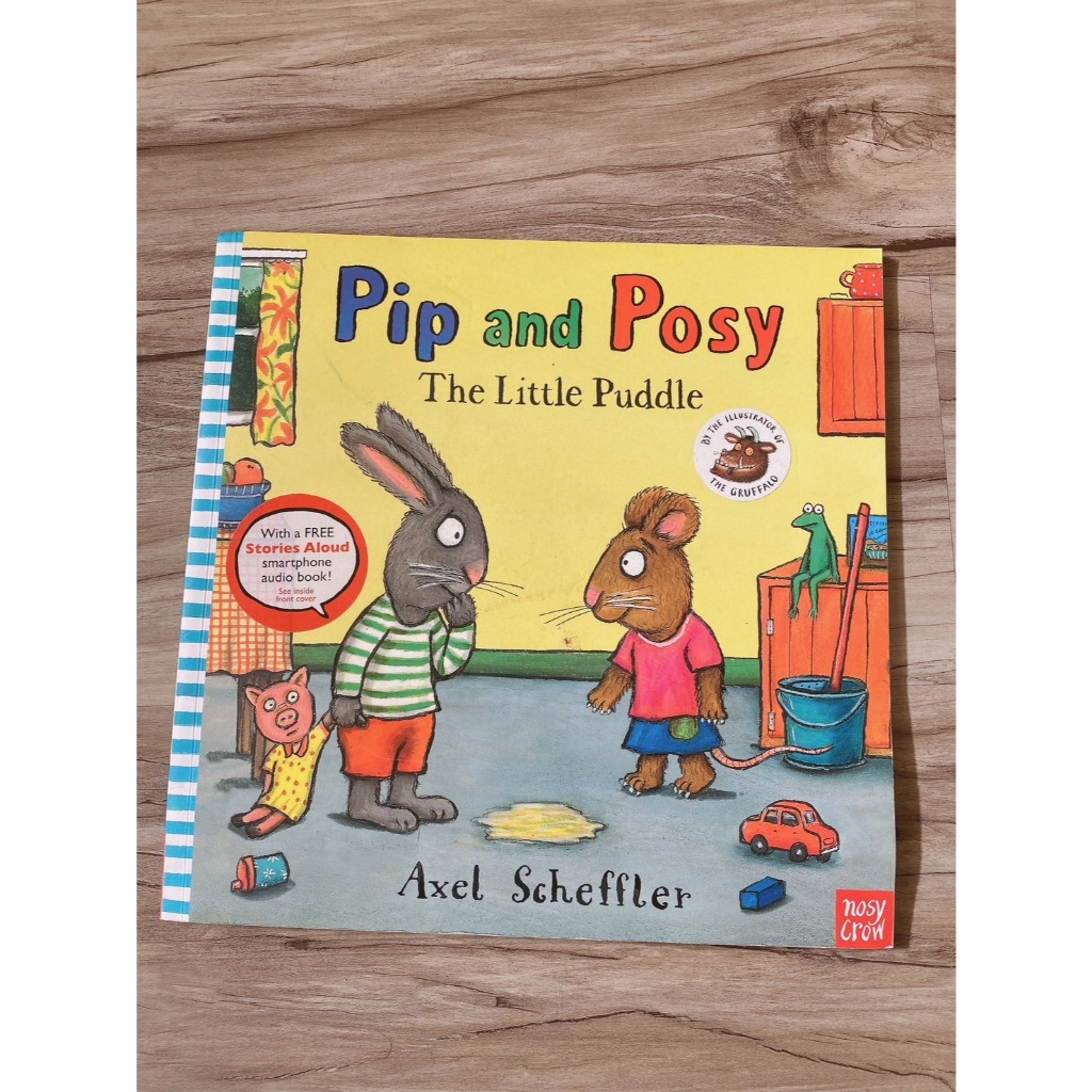 英文平裝繪本Pip and Posy: The Little Puddle | 蝦皮購物