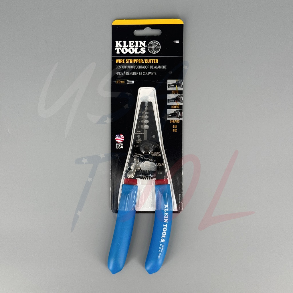 KLEIN TOOLS 美國製7.5吋大線徑剝線鉗 11053 | 蝦皮購物