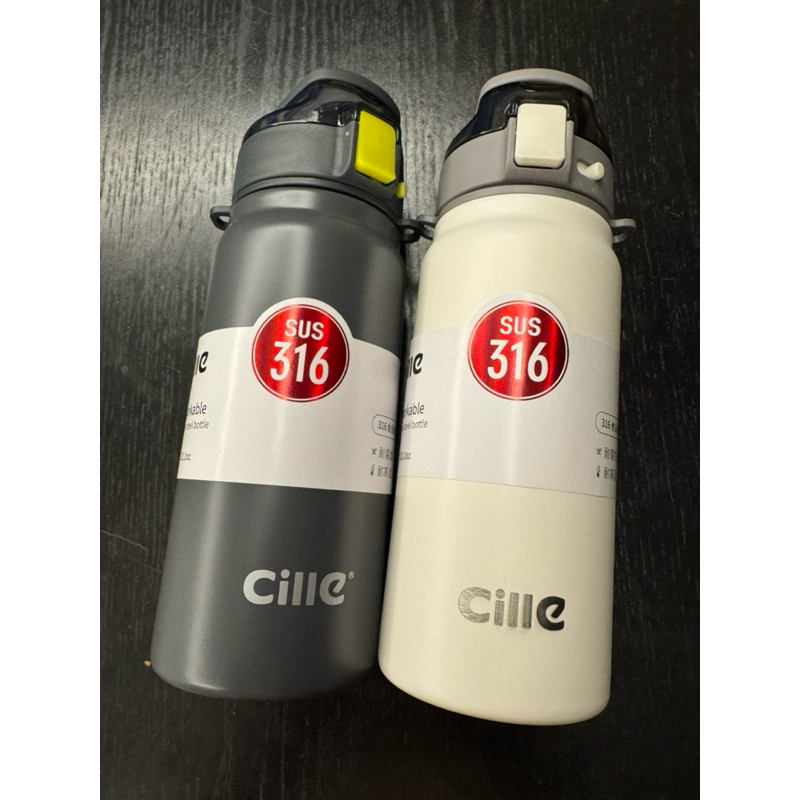 全新 現貨 Cille 希樂600ml 316 不鏽鋼 保溫杯 兒童 學生 水壺 吸管杯 杯袋 遠足 野餐 | 蝦皮購物