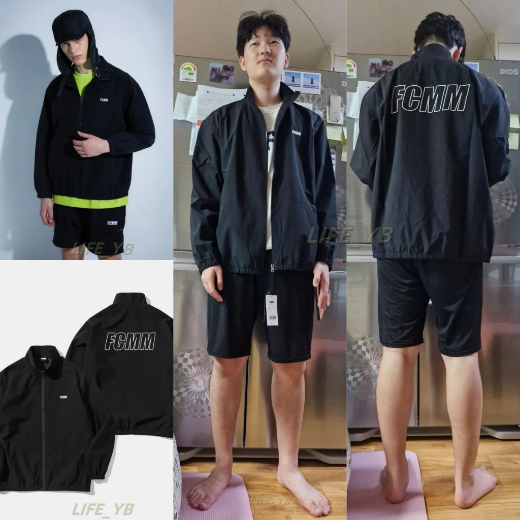 台現免運 FCMM 外套 風衣外套 機能外套 背面大Logo 防風 防潑水 男女款外套 | 蝦皮購物