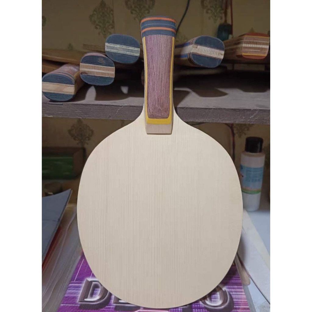 達叔乒乓桌球-Dr.Speed手工5A國家隊特注5+2結構 內置黃芳碳 巴沙木大芯 長膠顆粒佳板 非蝴蝶非W968 | 蝦皮購物