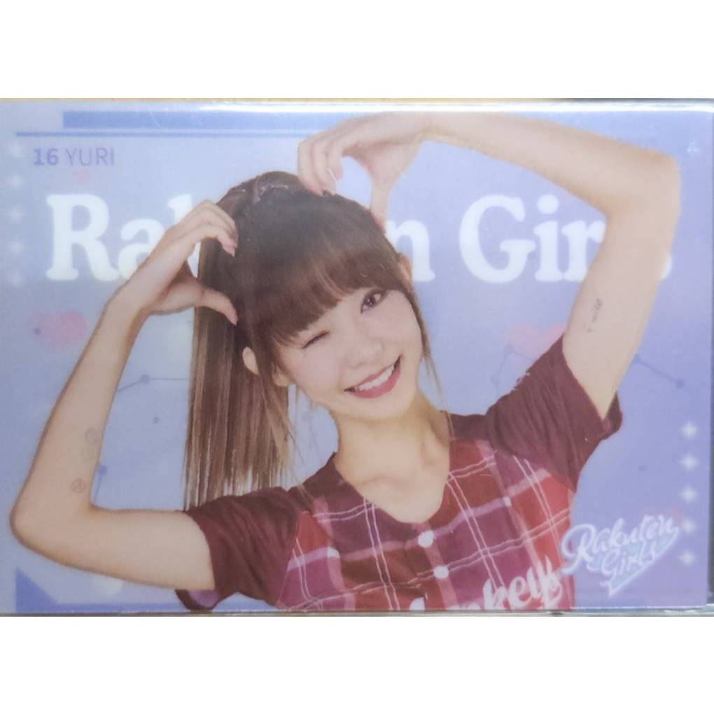 陳怡叡 Yuri 2024 Rakuten Girls 樂天女孩 啦啦隊 Y2K 形象卡 金屬質感硬卡 超美超正 | 蝦皮購物