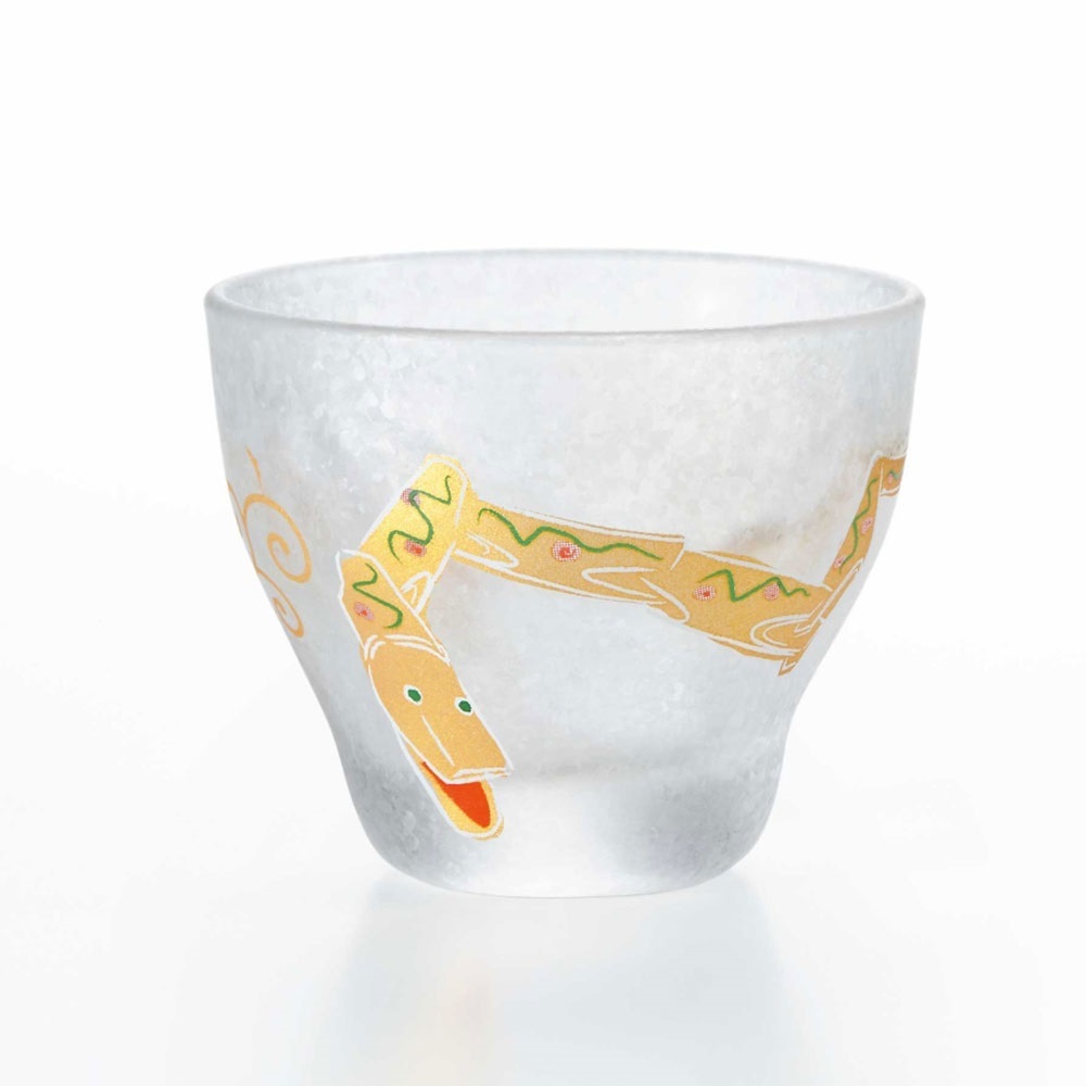 【日本ADERIA】清酒杯90ml-蛇年限定《WUZ屋子》玻璃杯 青酒杯 2025年 蛇年杯 杯 | 蝦皮購物