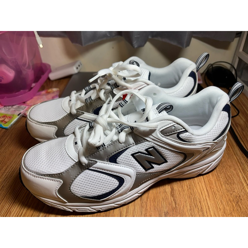 new balance 408 白深藍全新 | 蝦皮購物