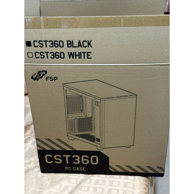 二手 FSP 全漢 CST360 M-ATX電腦機殼(黑) 售1100元 | 蝦皮購物