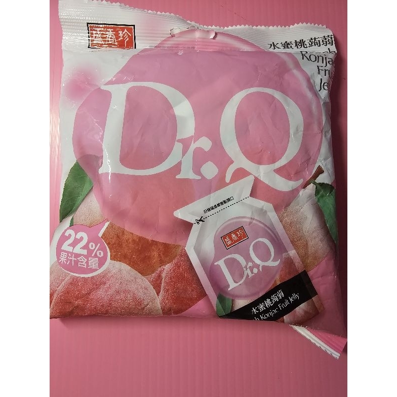 盛香珍 Dr.Q蒟蒻果凍 190g 水蜜桃 蒟蒻口味 果凍 | 蝦皮購物