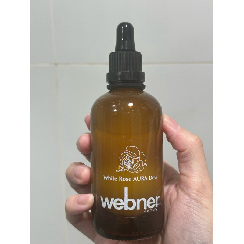 ﹝小資屋﹞德國原裝進口 Webner 葦柏納 白玫瑰精油碎斑美白精萃(100mL) 85分滿 無盒 | 蝦皮購物