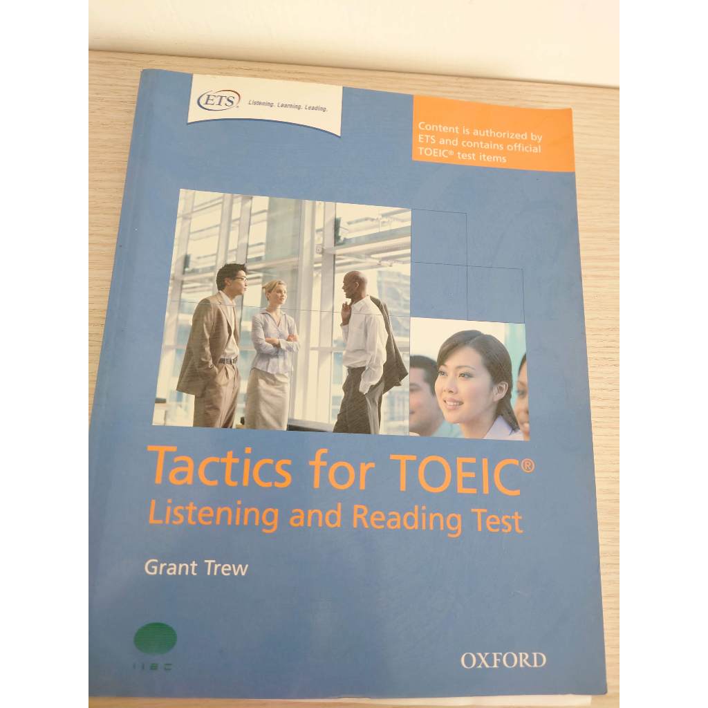 Tactics for TOEIC: Listening and Reading Test: Student Book | 蝦皮購物