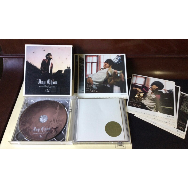 周杰倫/11月的蕭邦 CD+VCD 2005 阿爾發音樂 首版 詳商品描述 | 蝦皮購物