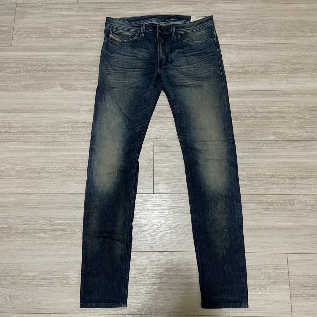 Diesel Shioner 008MD W30 L32 深藍刷色窄版牛仔褲 VIKER LARKEE | 蝦皮購物