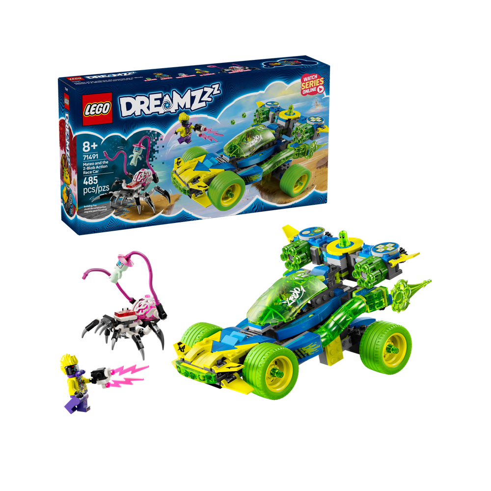 現貨 樂高 LEGO 71491 DREAMZzz 追夢人的試煉系列 馬特歐和綠魔球動感賽車 全新未拆 原廠貨 | 蝦皮購物
