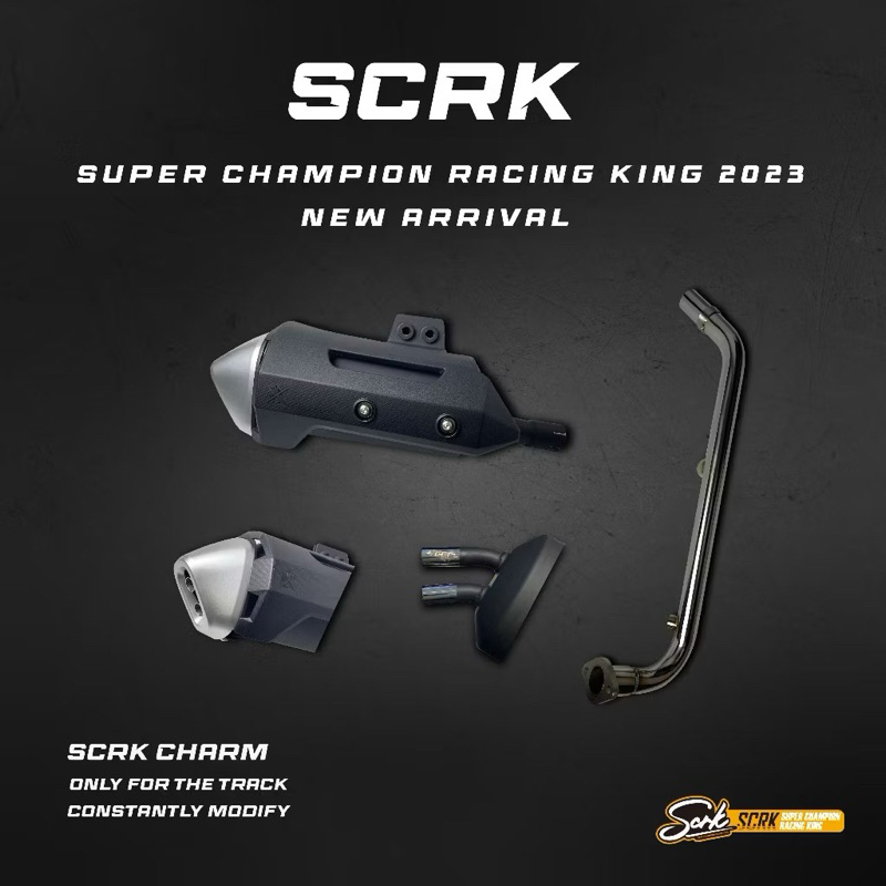 【戰鬥機】SCRK KRV回壓管 原廠噴黑樣式 KYMCO KRV ROMA | 蝦皮購物