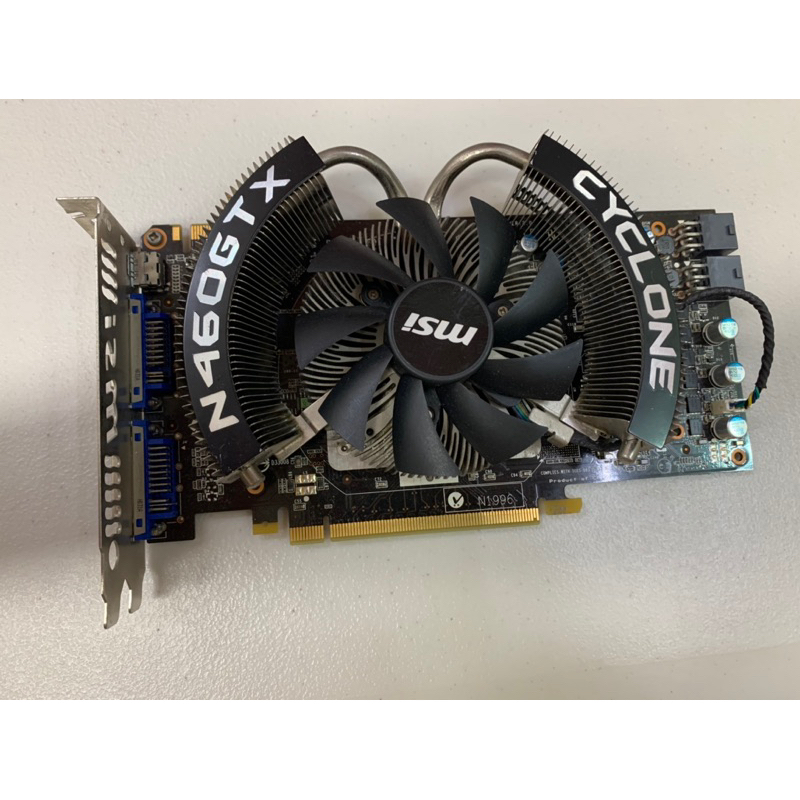 msi微星GTX460 N460GTX Cyclone 768D5/OC GDDR5 | 蝦皮購物