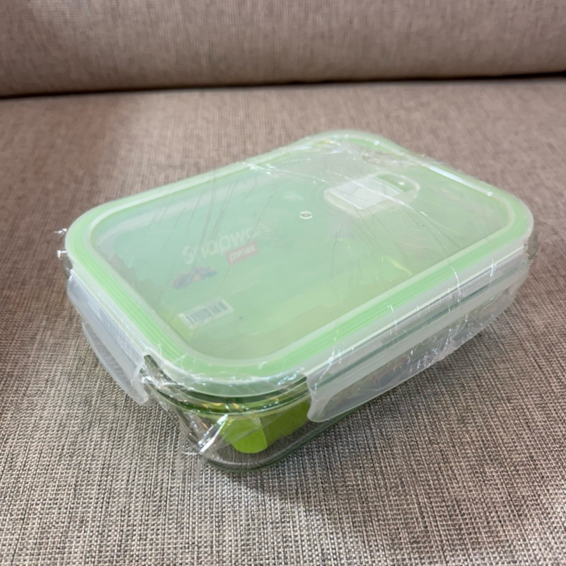 【Snapware康寧密扣】 長方形可拆扣玻璃保鮮盒-1050ml 全新現貨 | 蝦皮購物