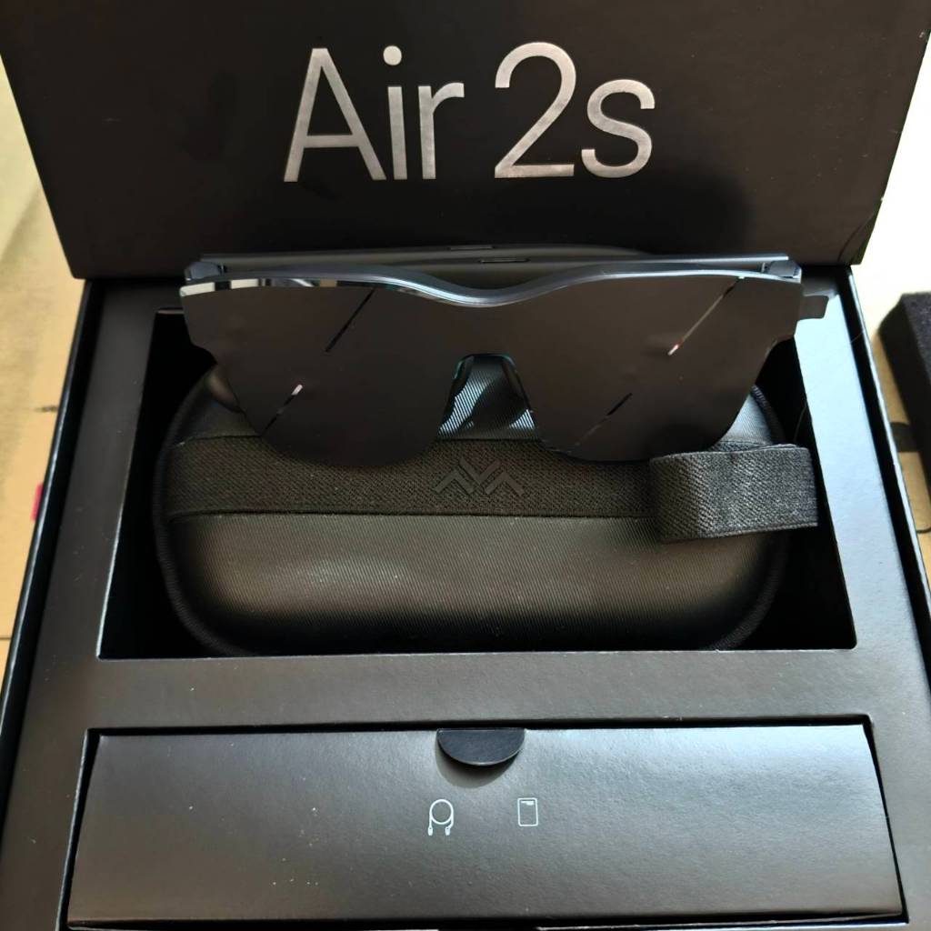 (二手) 9.9成新 雷鳥Air2s 智能AR眼鏡 air 2眼鏡+魔盒控制器 | 蝦皮購物