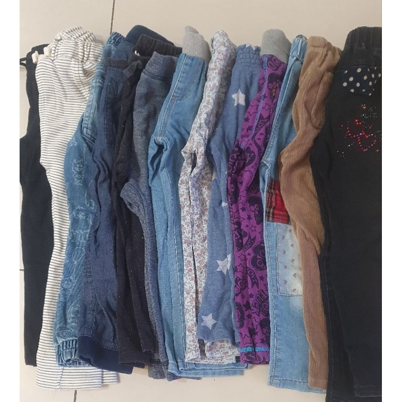 gap zara h&m uniqlo 男女童長褲 | 蝦皮購物