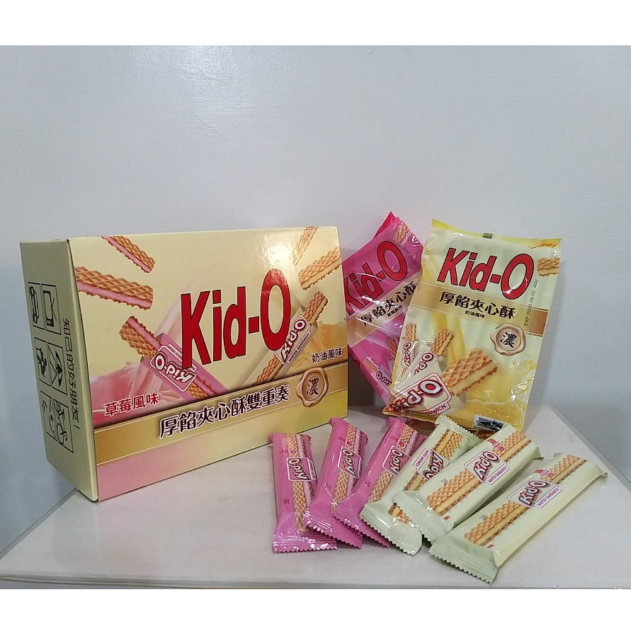 【築夢花世界】-COSTCO 好市多代購 Kid-O 厚餡夾心酥雙重奏 - 拆賣 | 蝦皮購物