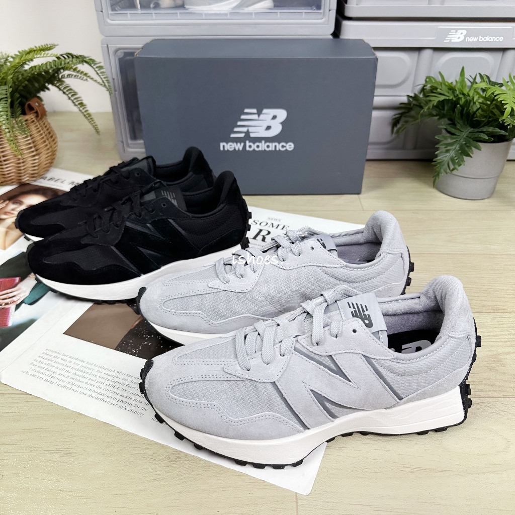 現貨 iShoes正品 New Balance 327 情侶鞋 流行 穿搭 休閒鞋 U327SWA U327SWB D | 蝦皮購物