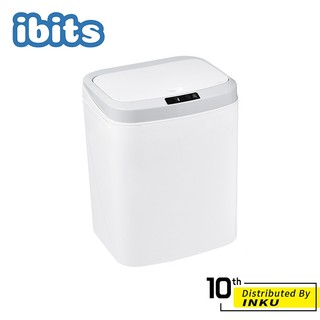 ibits ES 智能感應垃圾桶 16L 頂配型 電池款 充電款 大容量 紅外線感應 LED夜燈 踢碰桶 自動開蓋 超限 | 蝦皮購物