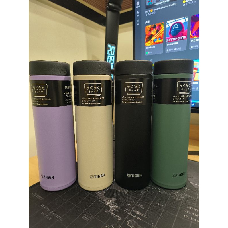 日本境內版下標送保護墊TIGER 虎牌 夢重力超輕量旋蓋不鏽鋼保溫杯 500ml(MMZ-W050保溫瓶) | 蝦皮購物