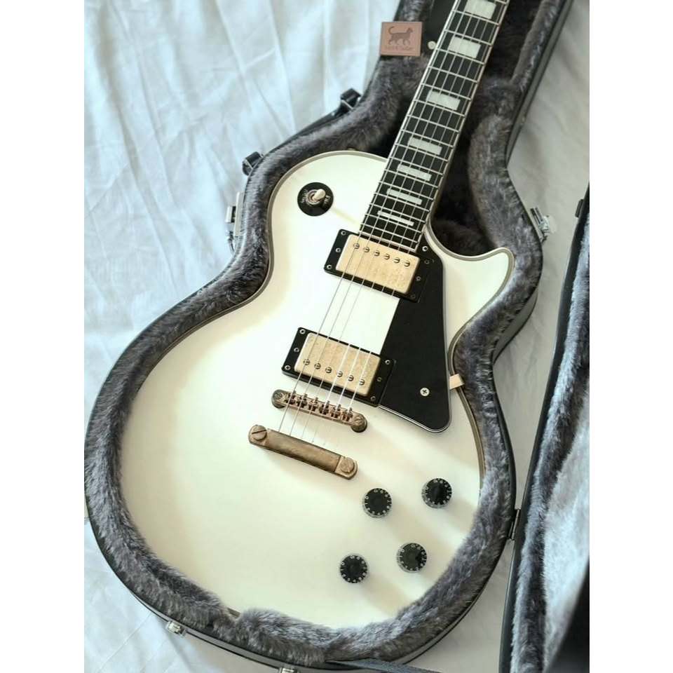 Epiphone Les Paul Custom Alpine White 電吉他 | 蝦皮購物