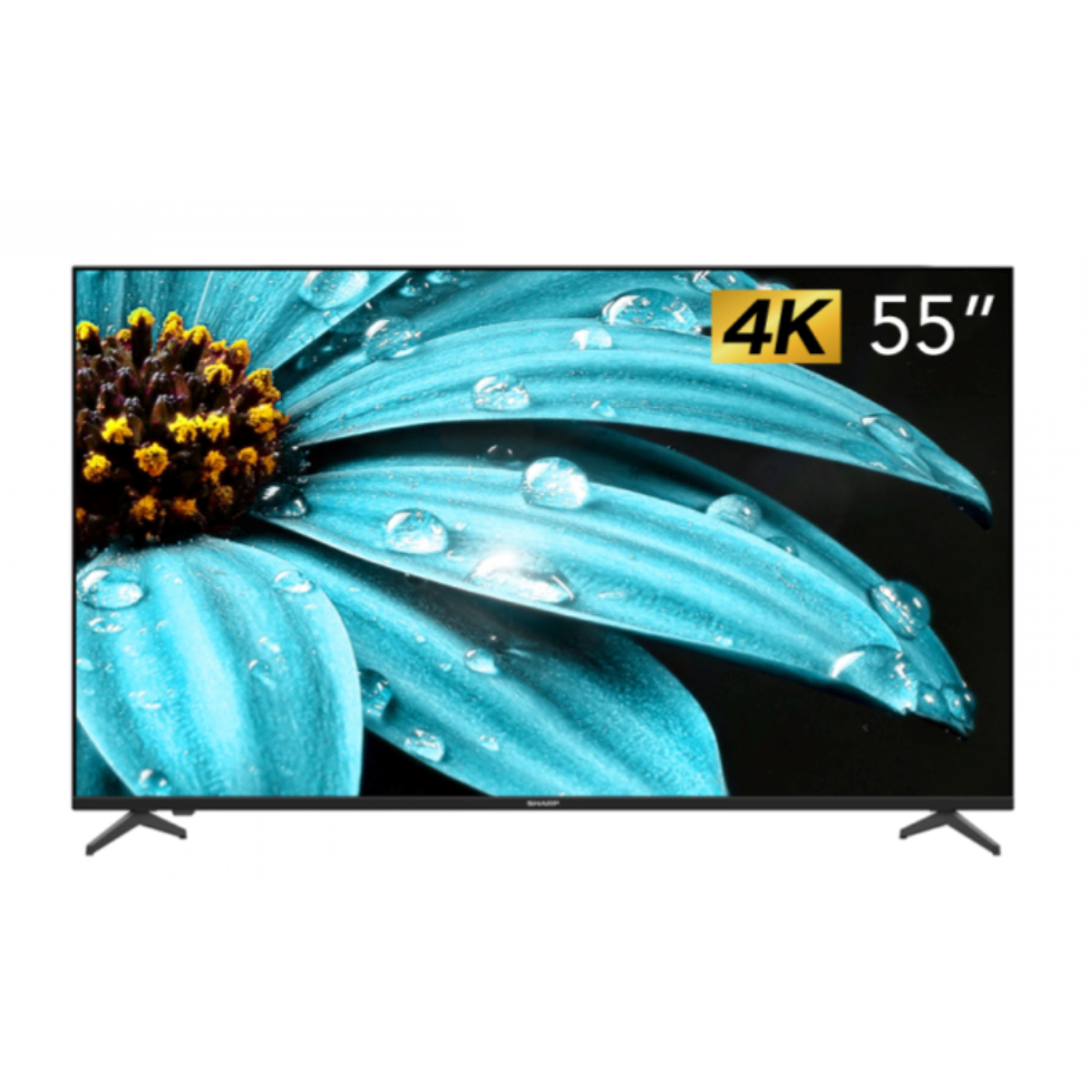 618優惠 現貨快出SHARP 夏普 55吋 4K UHD Google TV智慧連網液晶顯示器(4T-C55FJ1X) | 蝦皮購物
