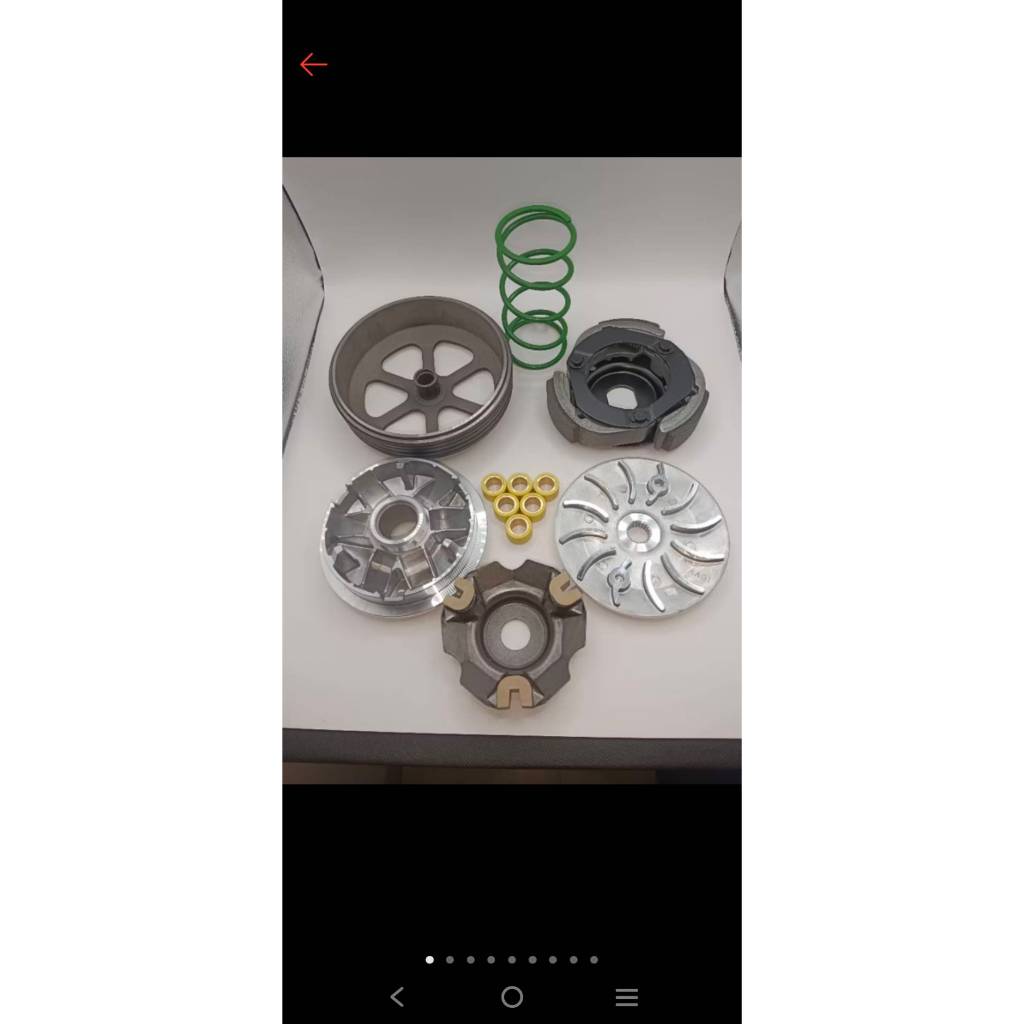 YCR DRG158 MMBCU 曼巴 DRG 1 2代 抗抖動 改裝直上輕量化普利盤組+ 競技離合器 + CNC 碗公 | 蝦皮購物